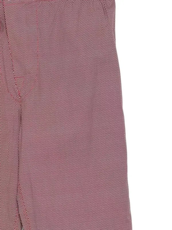 Zegna Printed Lounge Trousers - Red