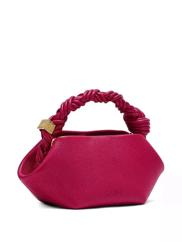 GANNI Mini Bou Tote Bag - Red