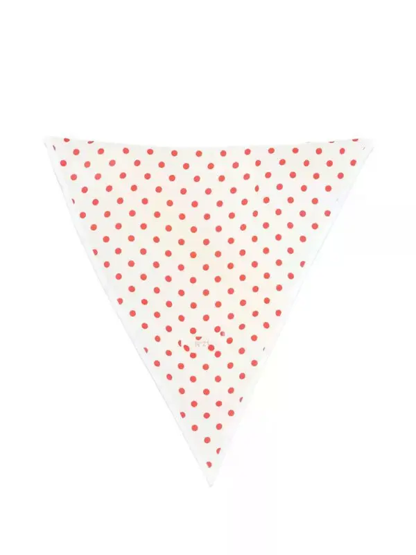 N°21 Polka-dot Scarf - Neutrals