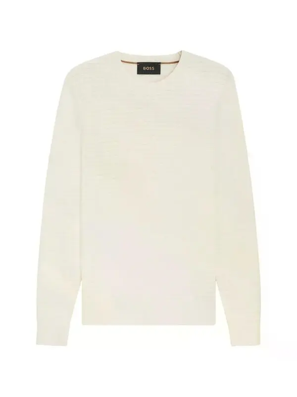 BOSS Textured Knitwear