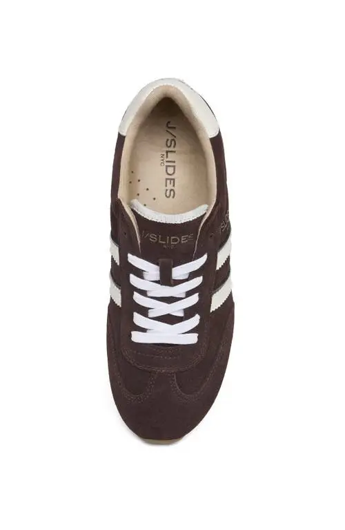 J/SLIDES NYC Pacey Sneaker - Chocolate