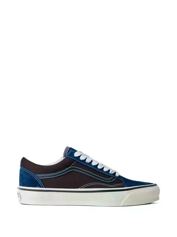 VANS Old Skool Contrast-stitching Sneakers - Blue