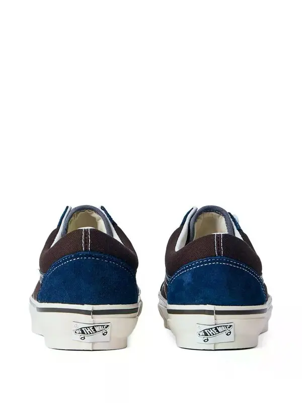 VANS Old Skool Contrast-stitching Sneakers - Blue