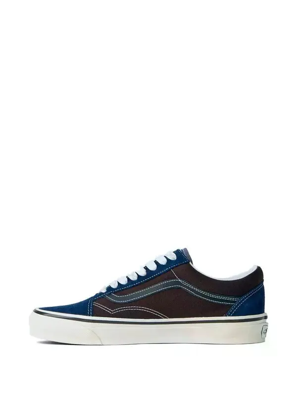 VANS Old Skool Contrast-stitching Sneakers - Blue