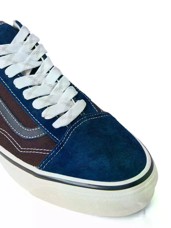 VANS Old Skool Contrast-stitching Sneakers - Blue