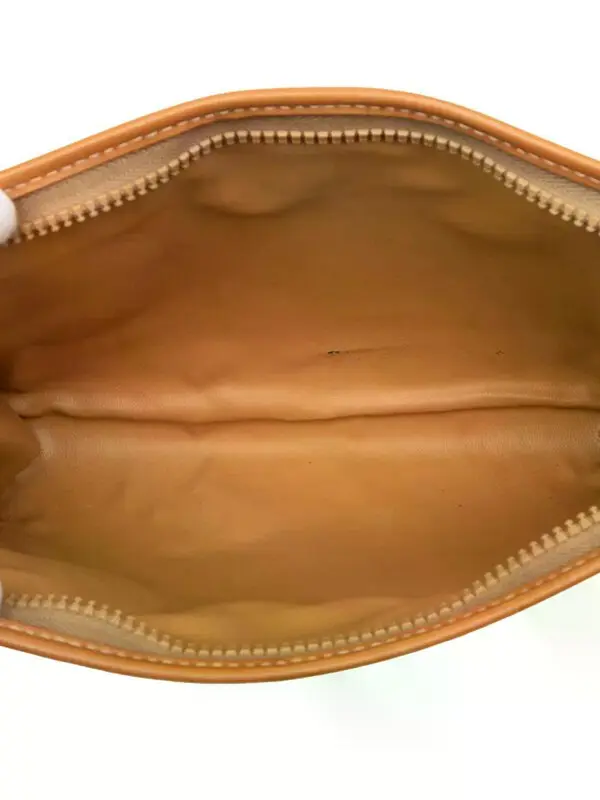 Celine 2008 Macadam Coated Canvas Clutch