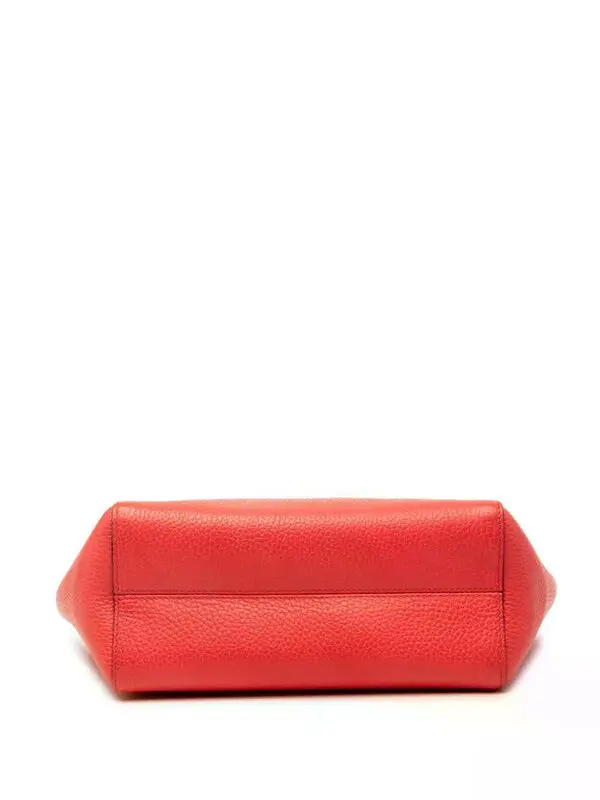 Gucci Mini Leather Swing Handbag - Red