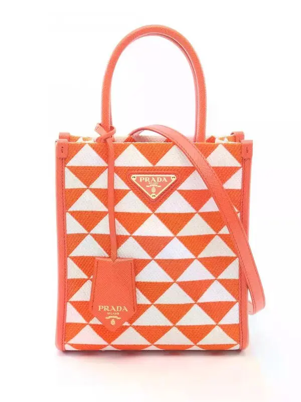 Prada Mini Symbole Triangolo Tote Satchel 2013-2026