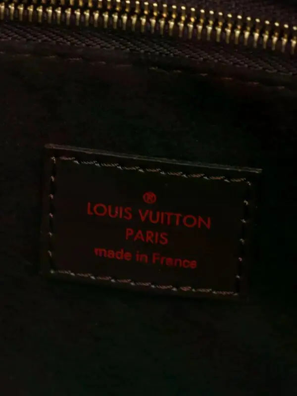 LOUIS VUITTON 2014 Damier Ebene Portobello Pm Shoulder Bag - Brown