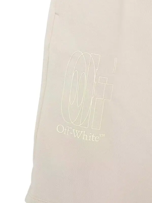Off-White Logo-print Drawstring Shorts
