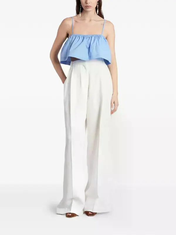 IRO PARIS Naomy Ruffled Cropped Top