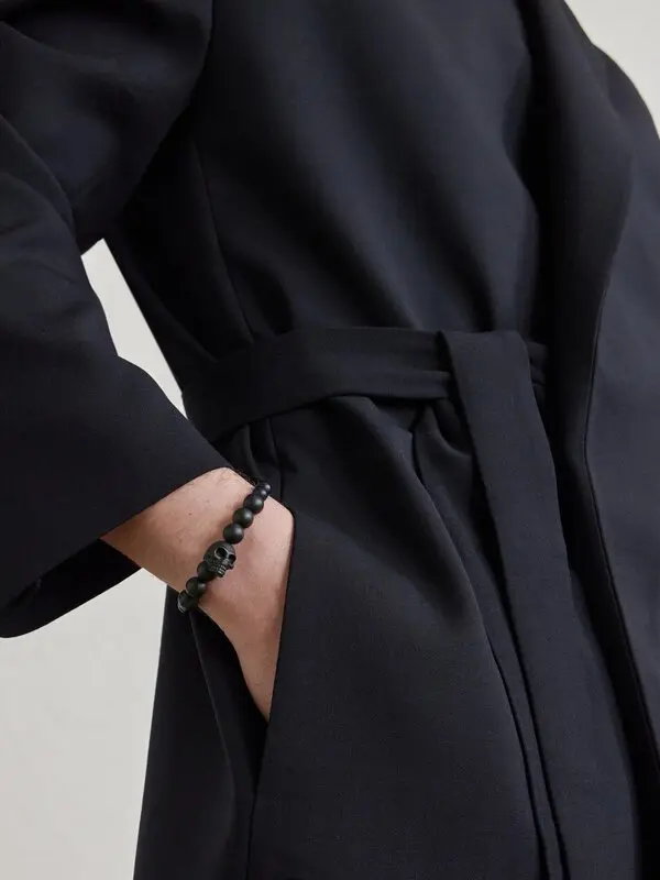 Alexander McQueen Skull Beaded Bracelet