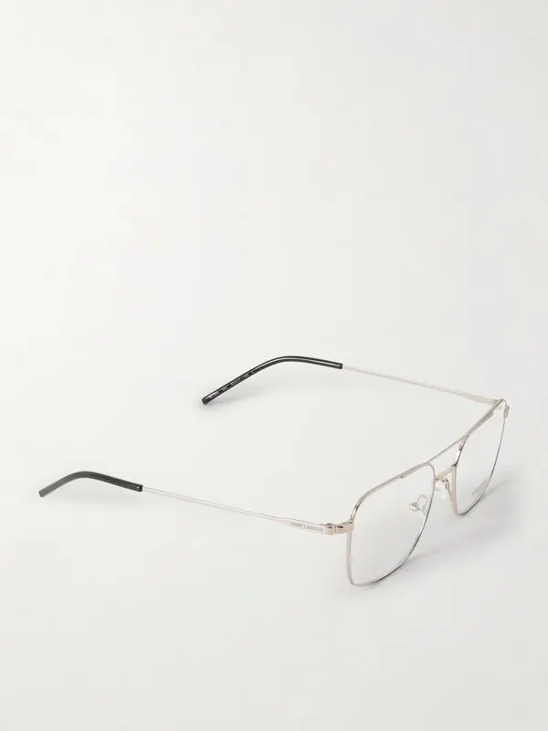 Saint Laurent Sl 888 Square-frame Metal Glasses