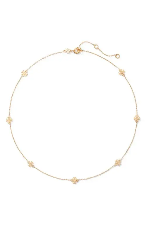 Tory Burch Delicate Icon Necklace - Tory Gold