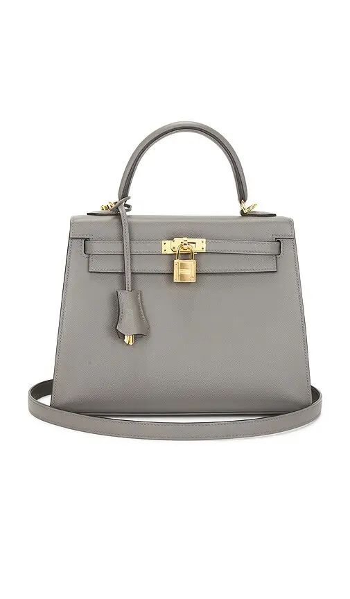 FWRD RENEW Hermes Madame Kelly 25 Handbag - Gris