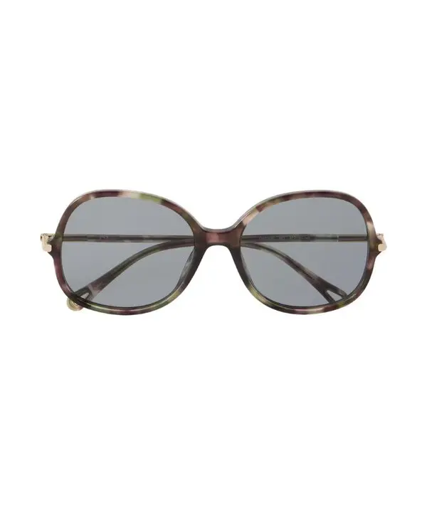 Chloé Rounded-frame Acetate Sunglasses - Blue
