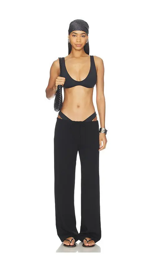 SKIMS Signature Swim Plunge Triangle Top