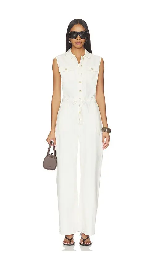 Paige Hayden Jumpsuit - Cream Cloud