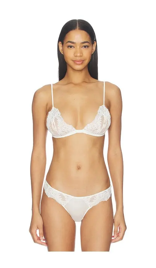 Kiki De Montparnasse Voltaire Soft Bra - Ivory