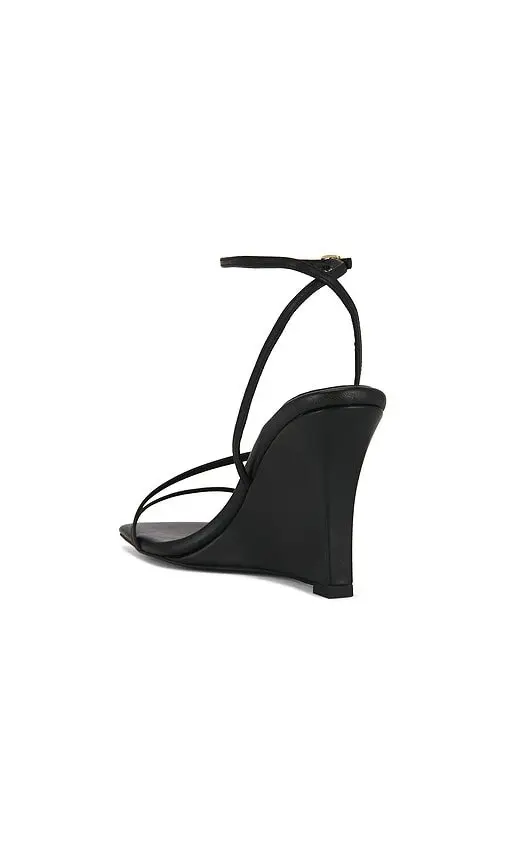 Jeffrey Campbell Highlight Wedge Sandal - Black