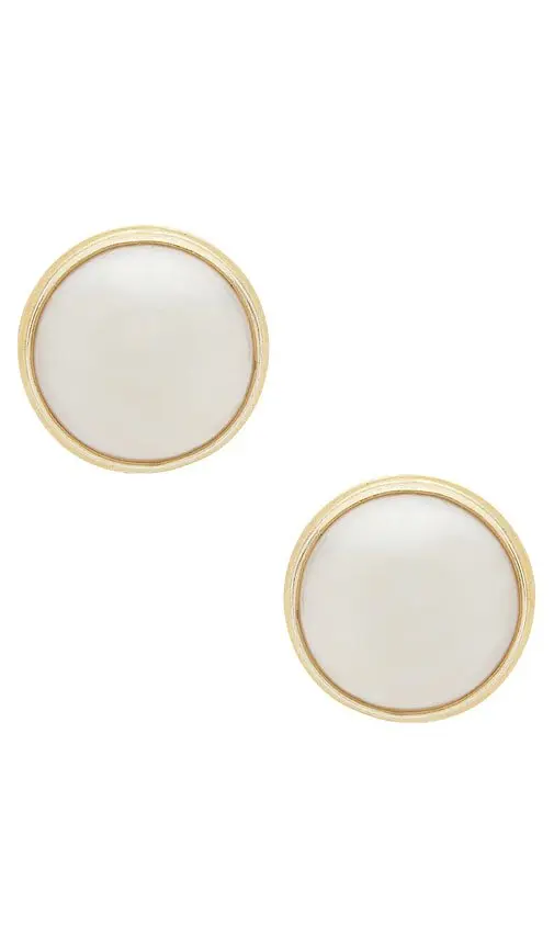 Shashi Bouch?e Stud Earrings - Pearl