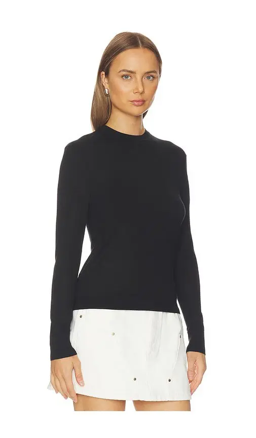 Renggli Silk Cashmere Crewneck Sweater - Ink