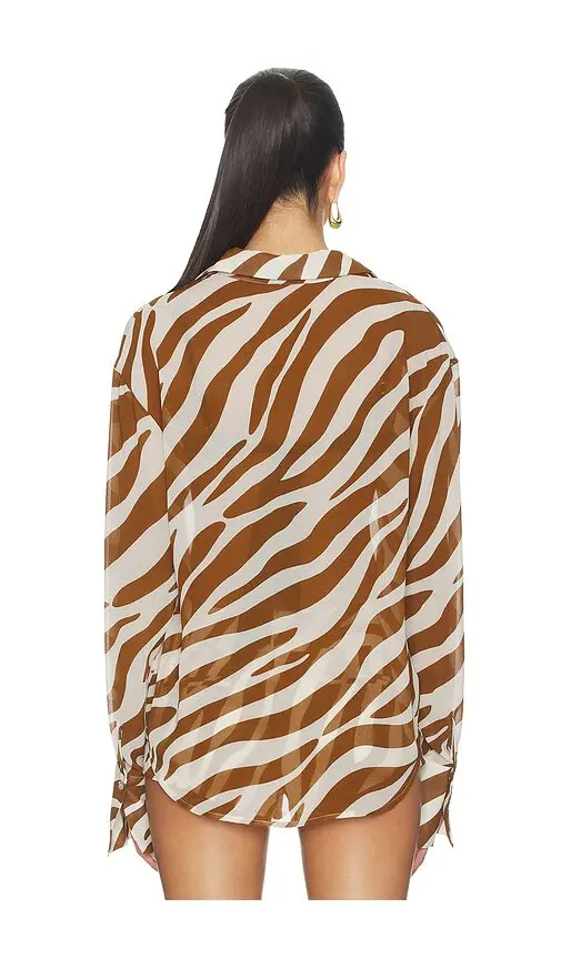 Superdown Emah Button Down Top