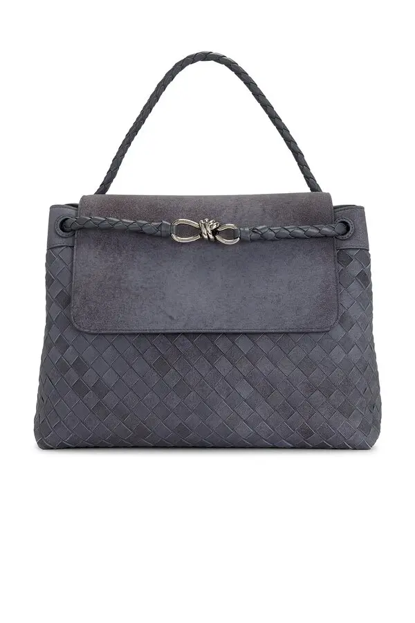 Bottega Veneta Intrecciato Sue Ave Bag - Cloudy Indgram