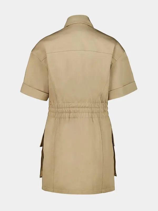 Balmain Buttoned Mini Dress