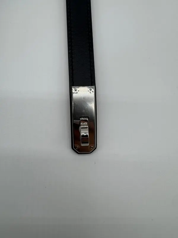Hermès Kelly Splas'h 18 Belt Box Leather Palladium Hardware