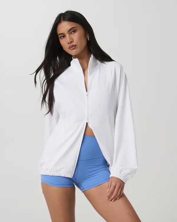 Vuori Sunday Track Jacket - White