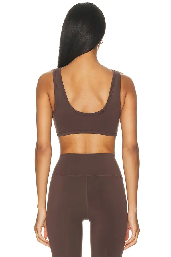 SET ACTIVE Breathe 1.0 Scoop Bra In Brown - Terrain