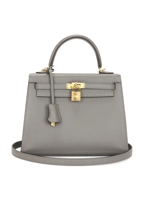 Hermès Madame Kelly 25 Handbag - Gris Meyer