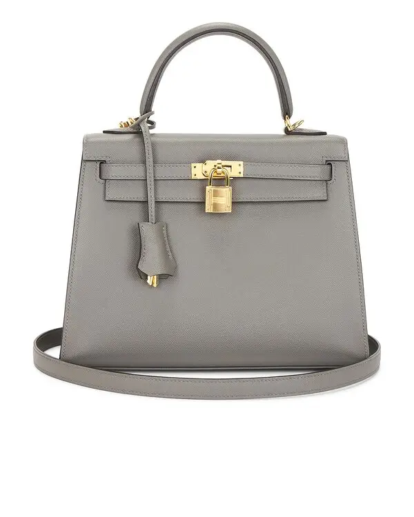 Hermès Madame Kelly 25 Handbag - Gris Meyer