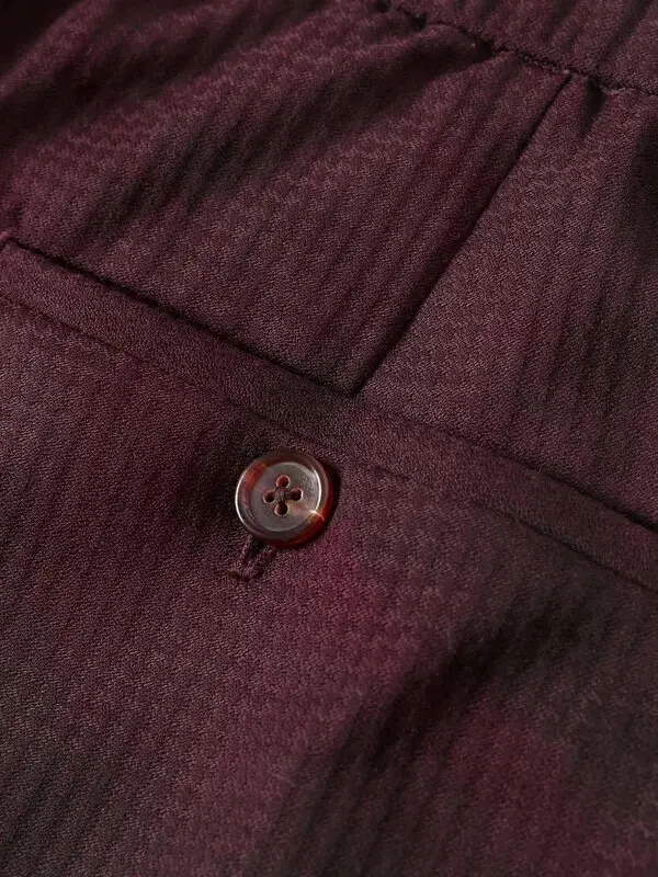 Shanghai Tang Textured Wool Trousers