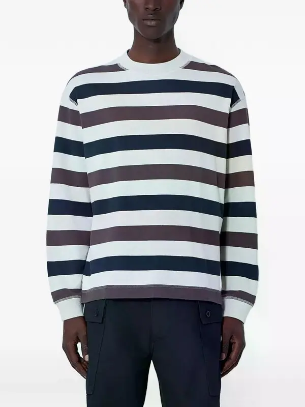 MARGARET HOWELL Horizontal-stripe Sweatshirt