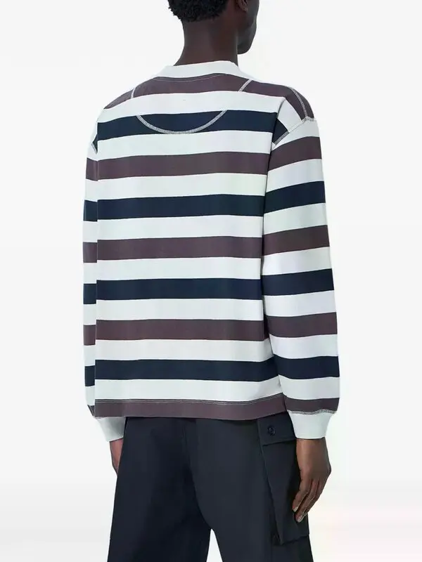 MARGARET HOWELL Horizontal-stripe Sweatshirt