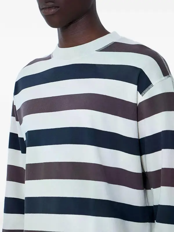 MARGARET HOWELL Horizontal-stripe Sweatshirt
