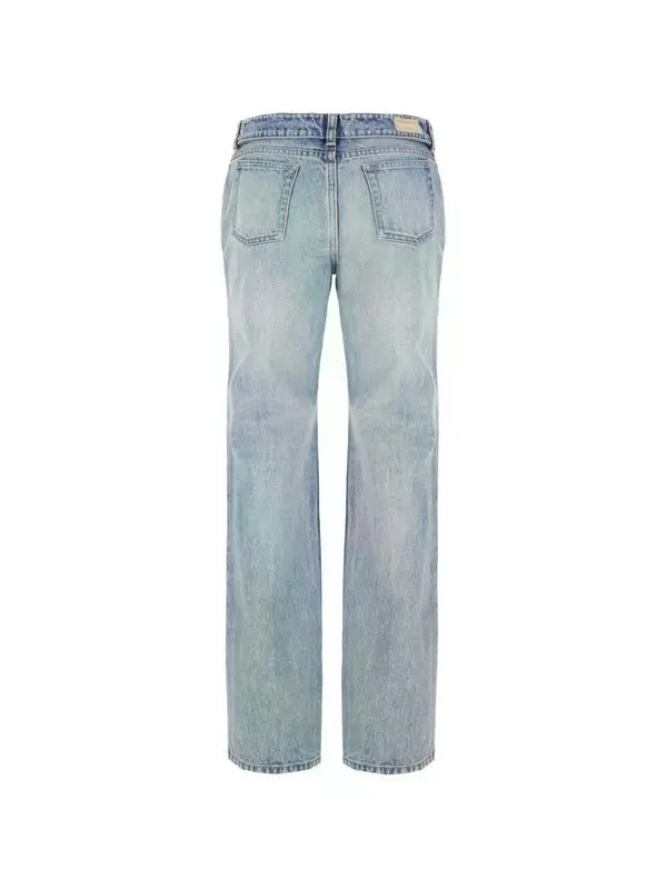 Alexander McQueen Deconstructed Waist Jeans