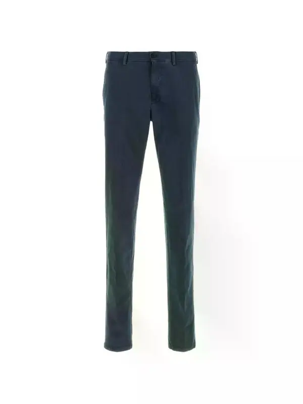 PT TORINO Belt-loop Button-fastening Chinos