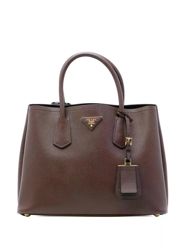 Prada 2010-2026 Saffiano Cuir Double Satchel