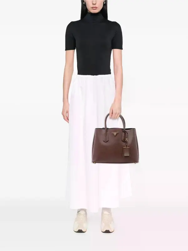 Prada 2010-2026 Saffiano Cuir Double Satchel