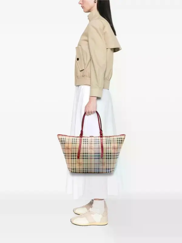 Burberry Haymarket Check Salisbury Tote Bag
