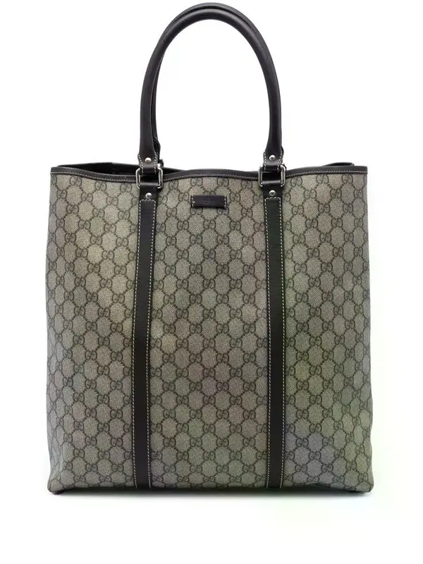 Gucci Gg Supreme Joy Vertical Tote Bag - Neutrals