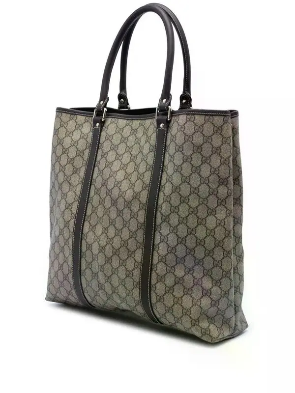 Gucci Gg Supreme Joy Vertical Tote Bag - Neutrals
