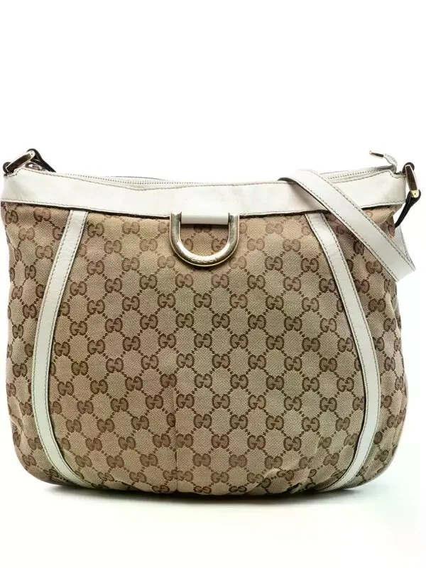 Gucci Gg Canvas Abbey D-ring Crossbody Bag - Neutrals