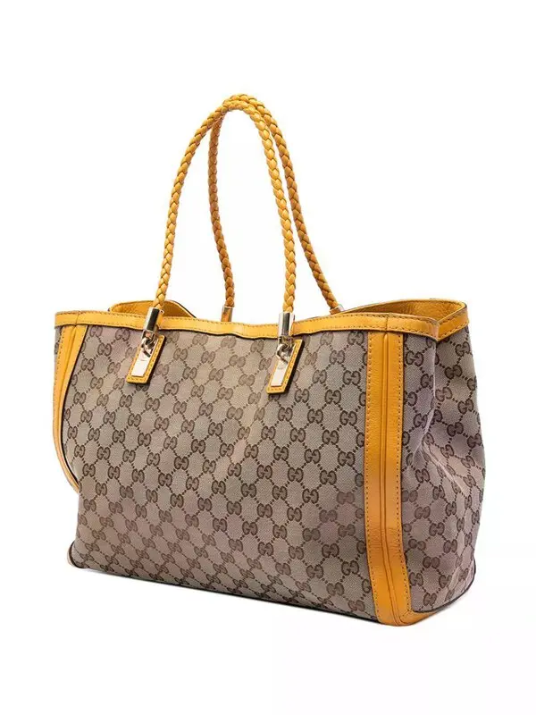 Gucci Gg Canvas Bella Tote Bag - Neutrals