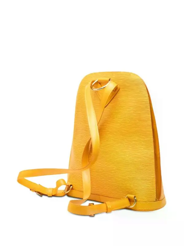 LOUIS VUITTON 1997 Epi Gobelins Backpack - Yellow