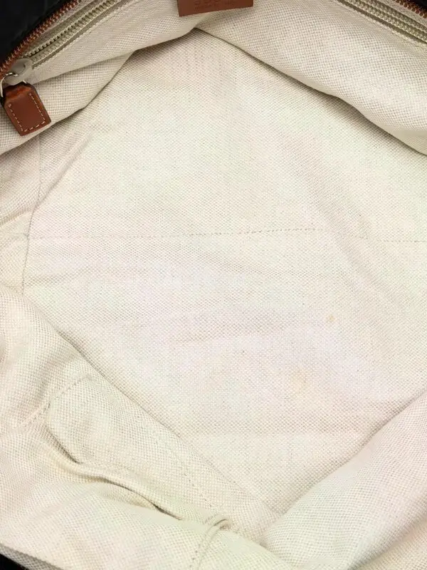Gucci Gg Nylon Web Tote Bag - Black