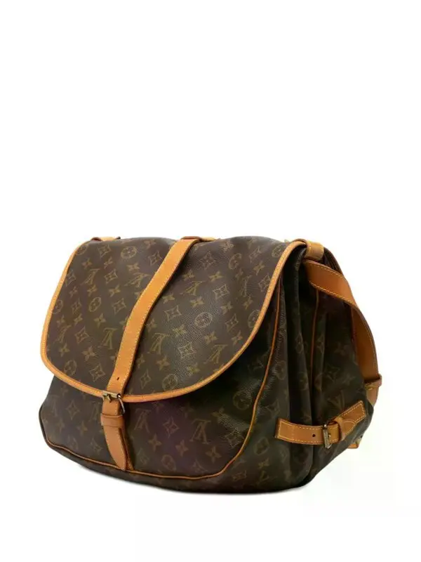 LOUIS VUITTON 1995 Monogram Saumur 35 Crossbody Bag